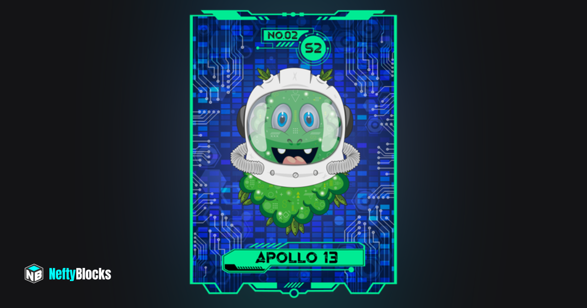 Apollo 13 #45 | NeftyBlocks | The #1 Trade to Earn NFT Marketplace on WAX