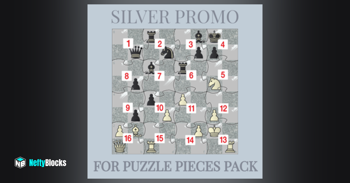 Silver Puzzle Promo | NeftyBlocks | The #1 Trade to Earn NFT ...
