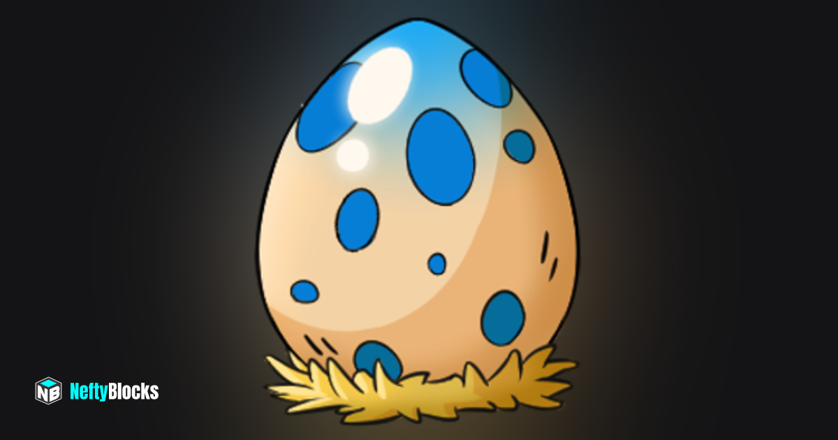 Rare Egg #294 | NeftyBlocks | The #1 Trade to Earn NFT Marketplace on WAX