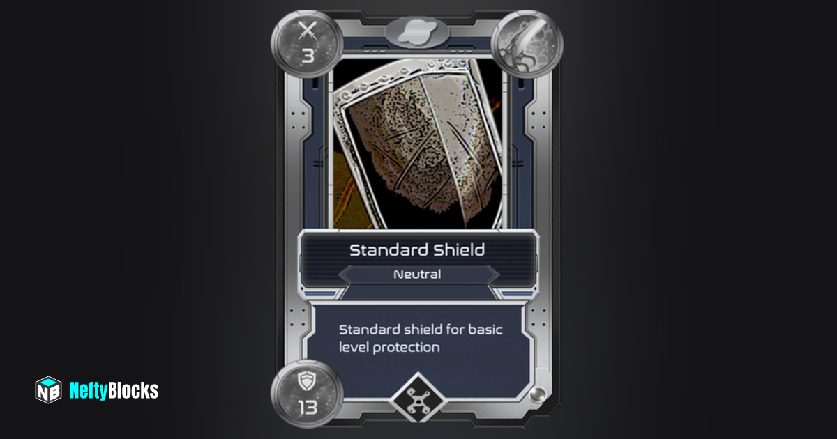 Standard Shield #172682 | NeftyBlocks | The #1 Trade to Earn NFT ...