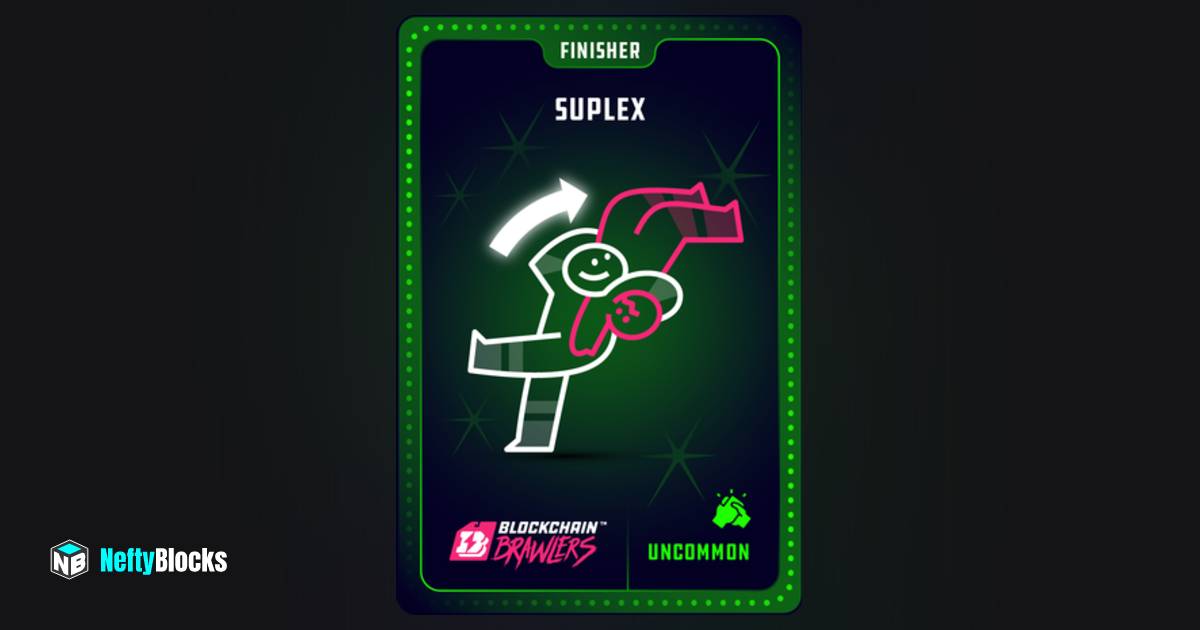 Suplex #249 | NeftyBlocks | The #1 Trade to Earn NFT Marketplace on WAX