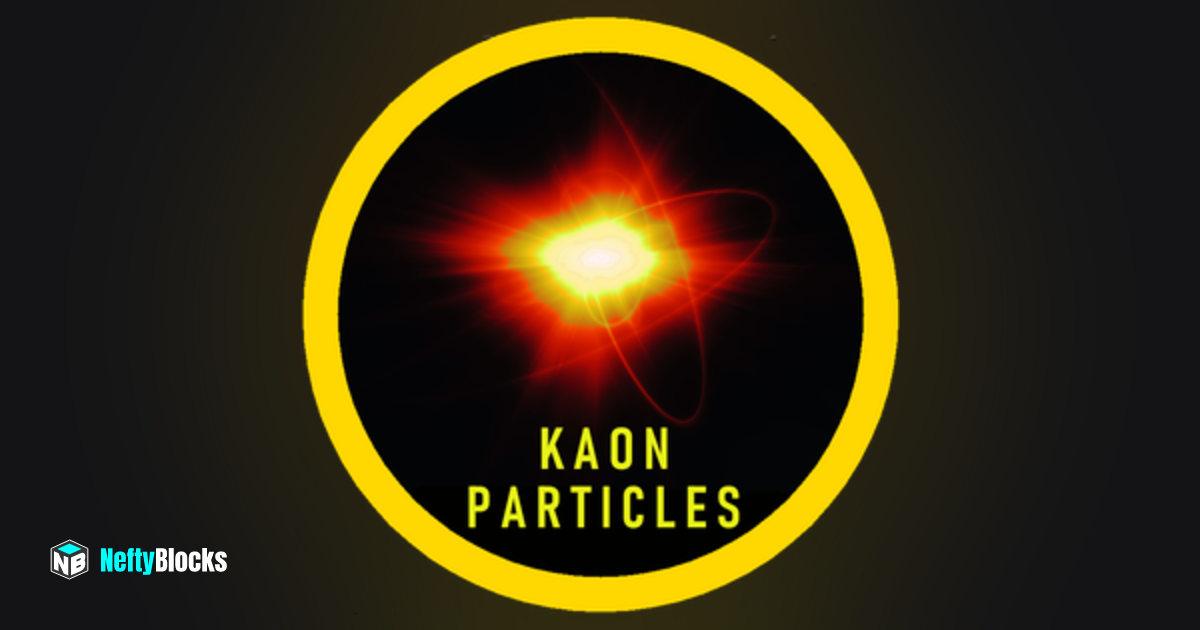 Kaon Particles #1463 | NeftyBlocks | The #1 Trade to Earn NFT ...