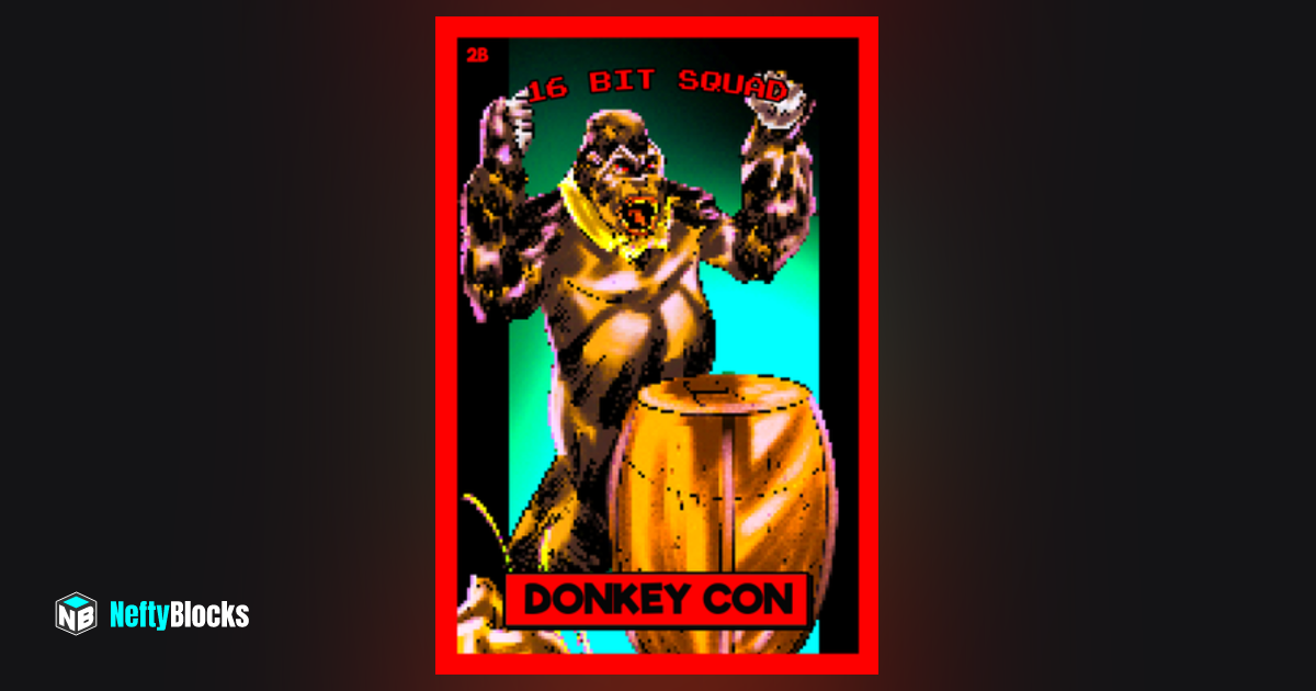 Donkey Con | NeftyBlocks | The #1 Trade to Earn NFT Marketplace on WAX