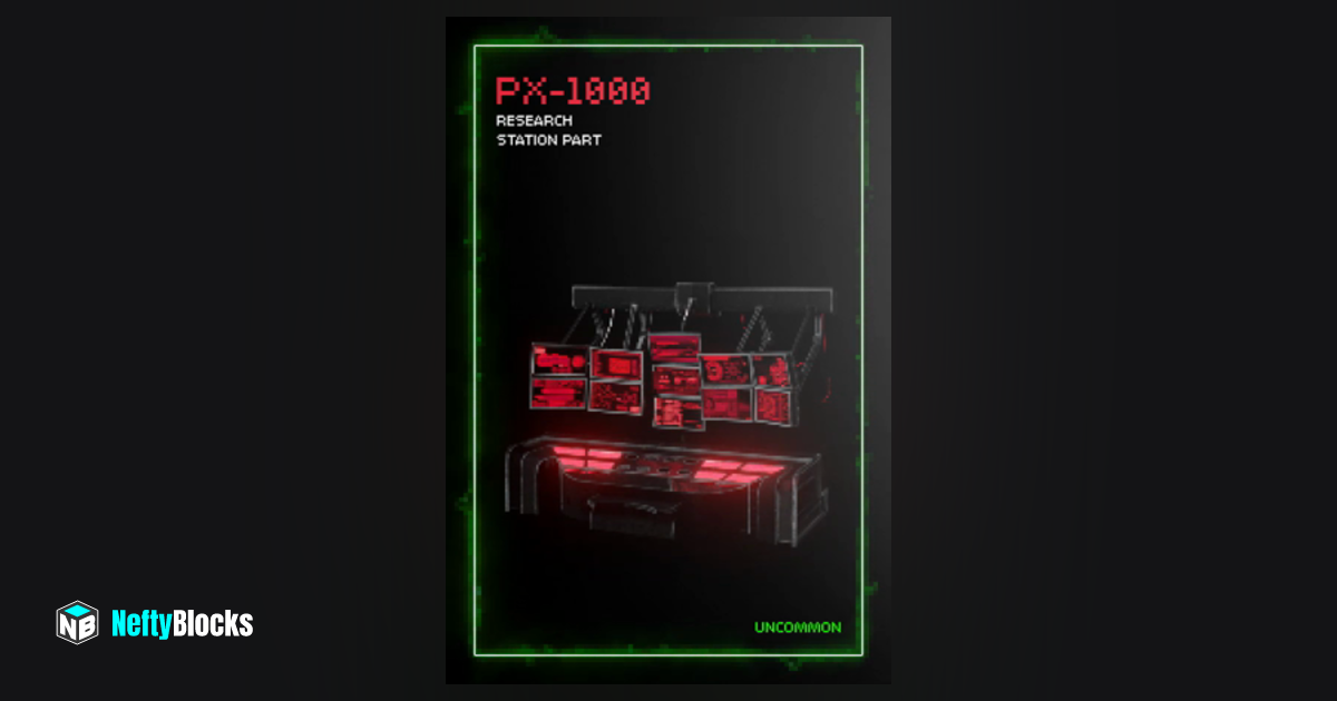 PX-1000 #699 | NeftyBlocks | The #1 Trade to Earn NFT Marketplace on WAX