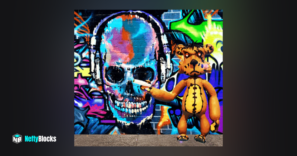 DONT CARE THUGGY BEAR v2 #1 | NeftyBlocks | The #1 Trade to Earn NFT ...