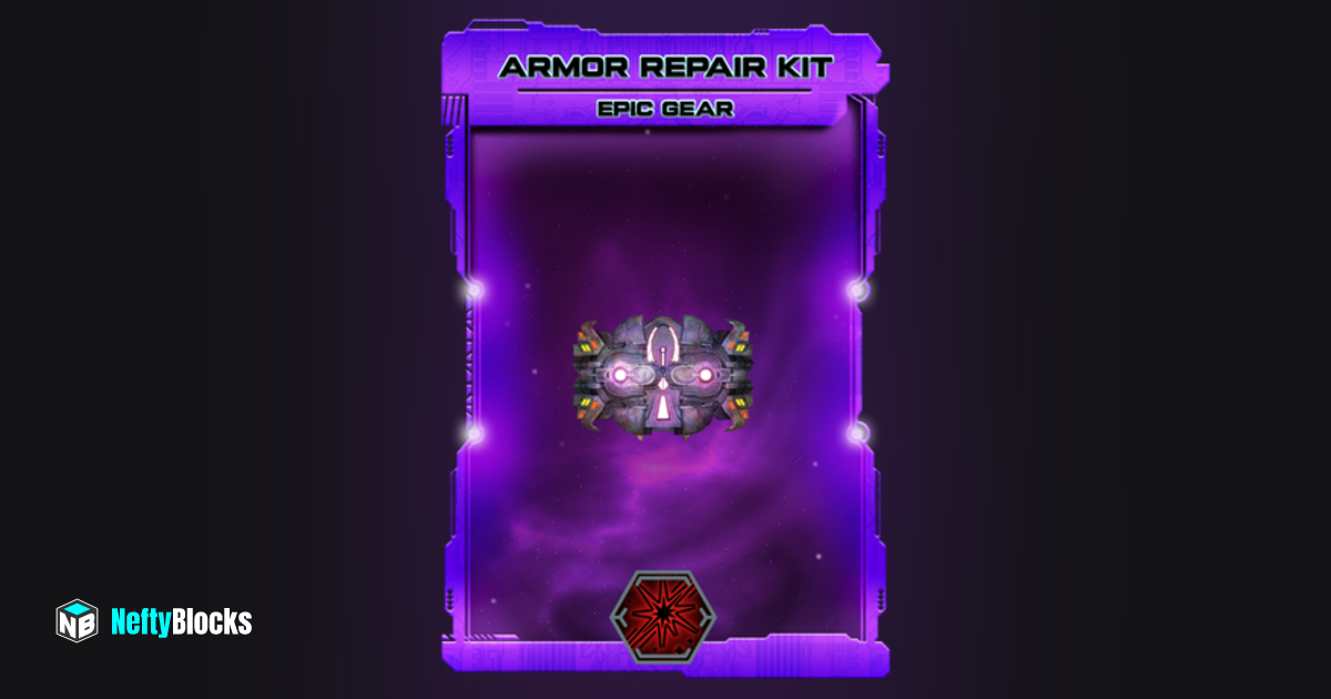 Armor Repair Kit #9 | NeftyBlocks | The #1 Trade to Earn NFT ...