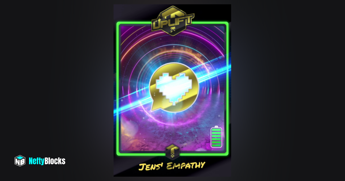 Mythic Miner - Jens' Empathy #23 | NeftyBlocks | The #1 Trade to Earn ...