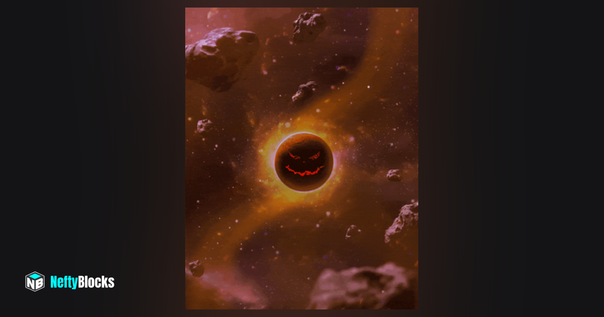 The Evil Planet #584 | NeftyBlocks | The #1 Trade to Earn NFT ...