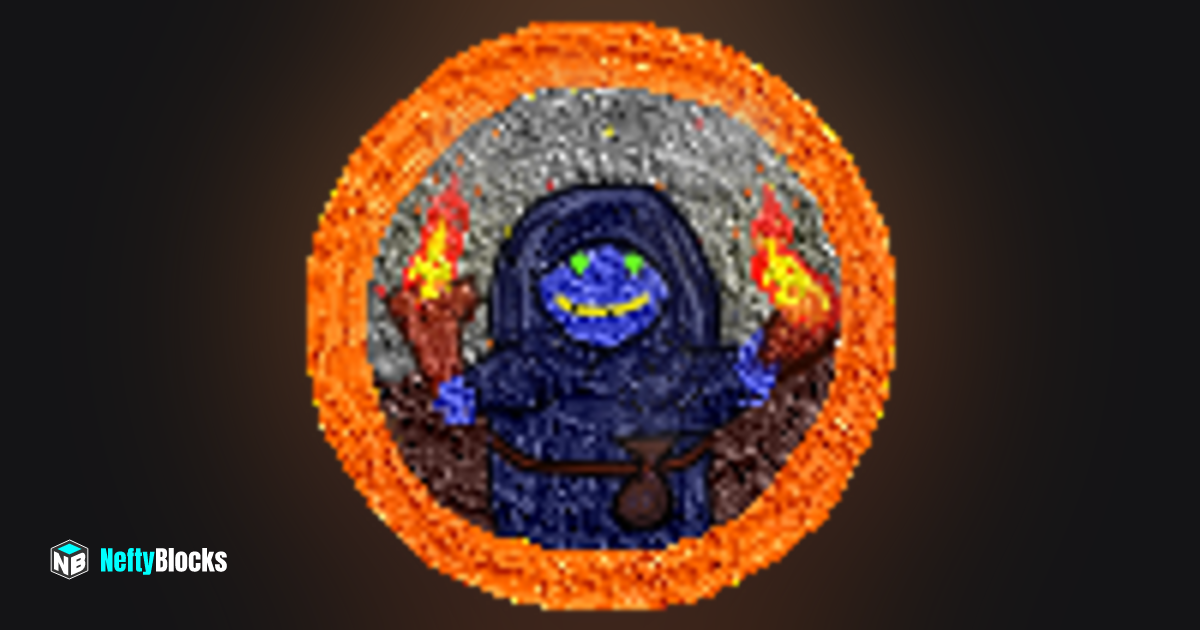 Pyro Shaman #76 | NeftyBlocks | The #1 Trade to Earn NFT Marketplace on WAX