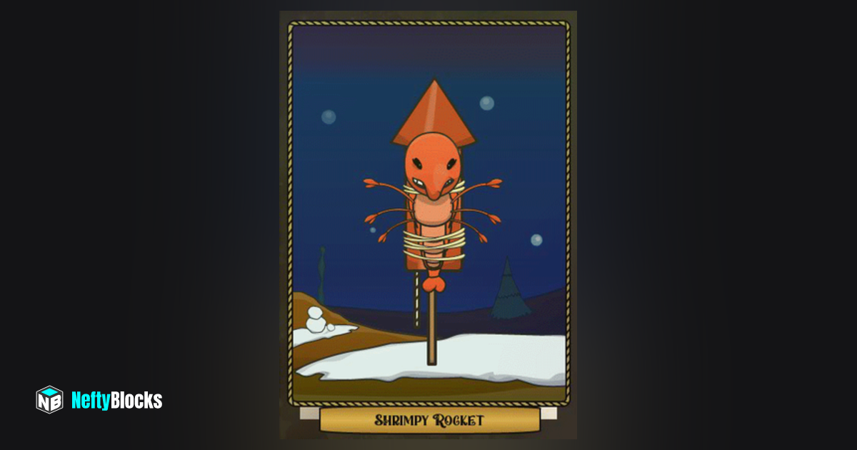 Shrimpy Rocket #1 | NeftyBlocks | The #1 Trade to Earn NFT Marketplace ...