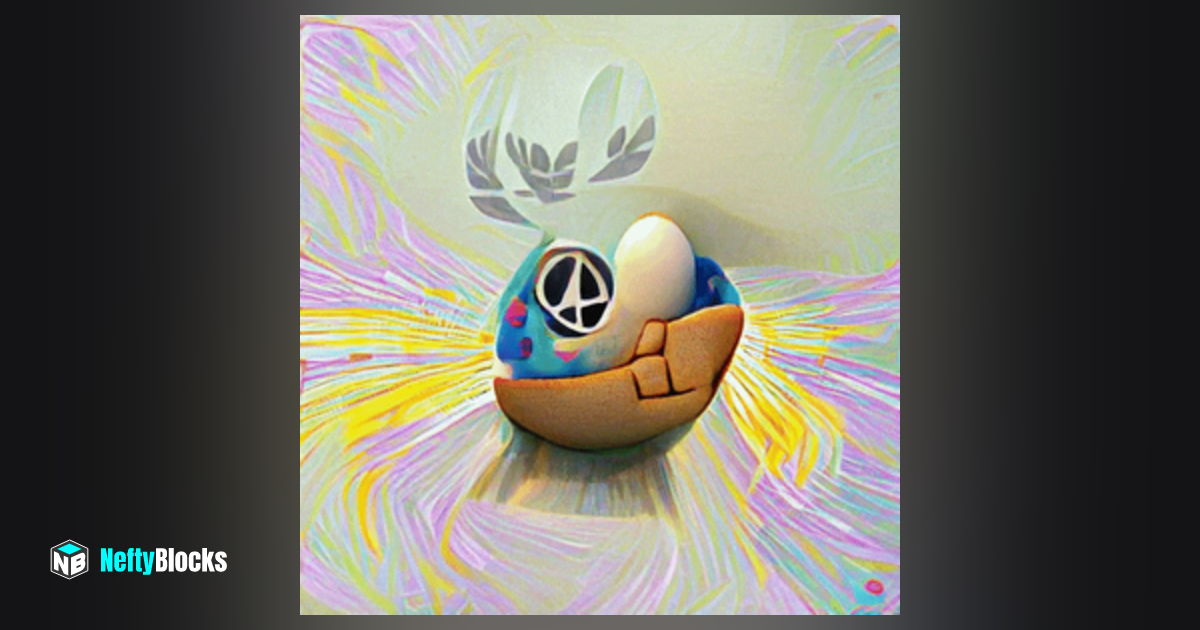 Peace Egg #156 | NeftyBlocks | The #1 Trade to Earn NFT Marketplace on WAX