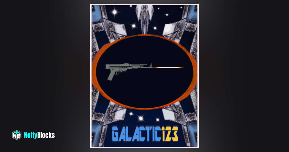 NFT Laser #846 | NeftyBlocks | The #1 Trade to Earn NFT Marketplace on WAX