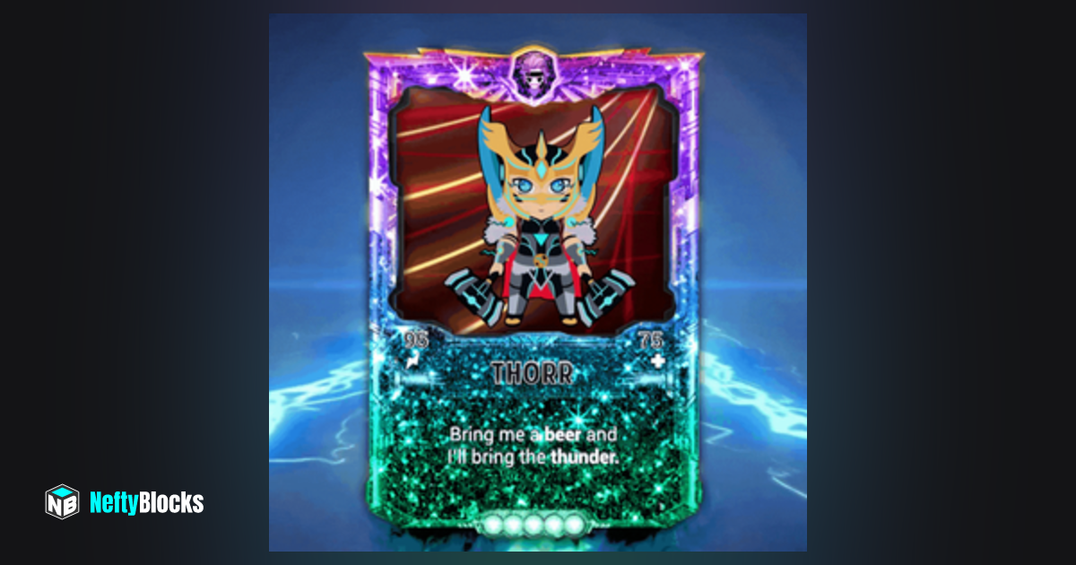 Thorr | Mythic | NeftyBlocks | The #1 Trade to Earn NFT Marketplace on WAX