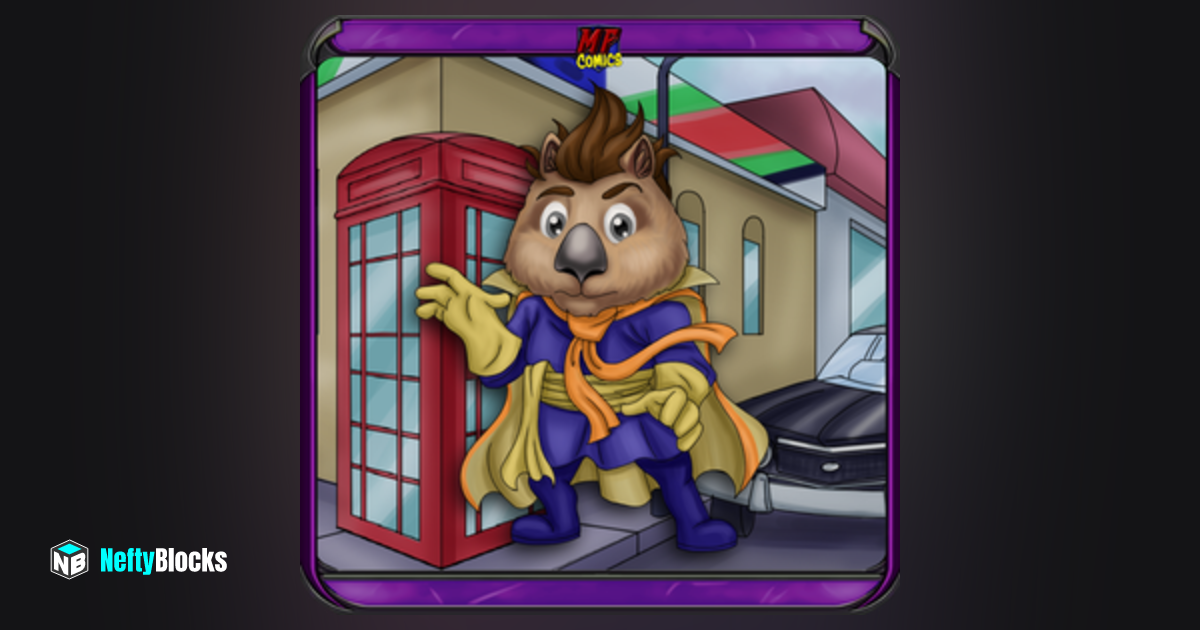 Magiisto Wombat #48 | NeftyBlocks | The #1 Trade to Earn NFT ...