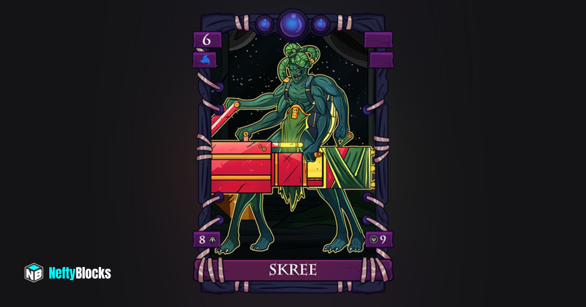 Skree #7 | NeftyBlocks | The #1 Trade to Earn NFT Marketplace on WAX