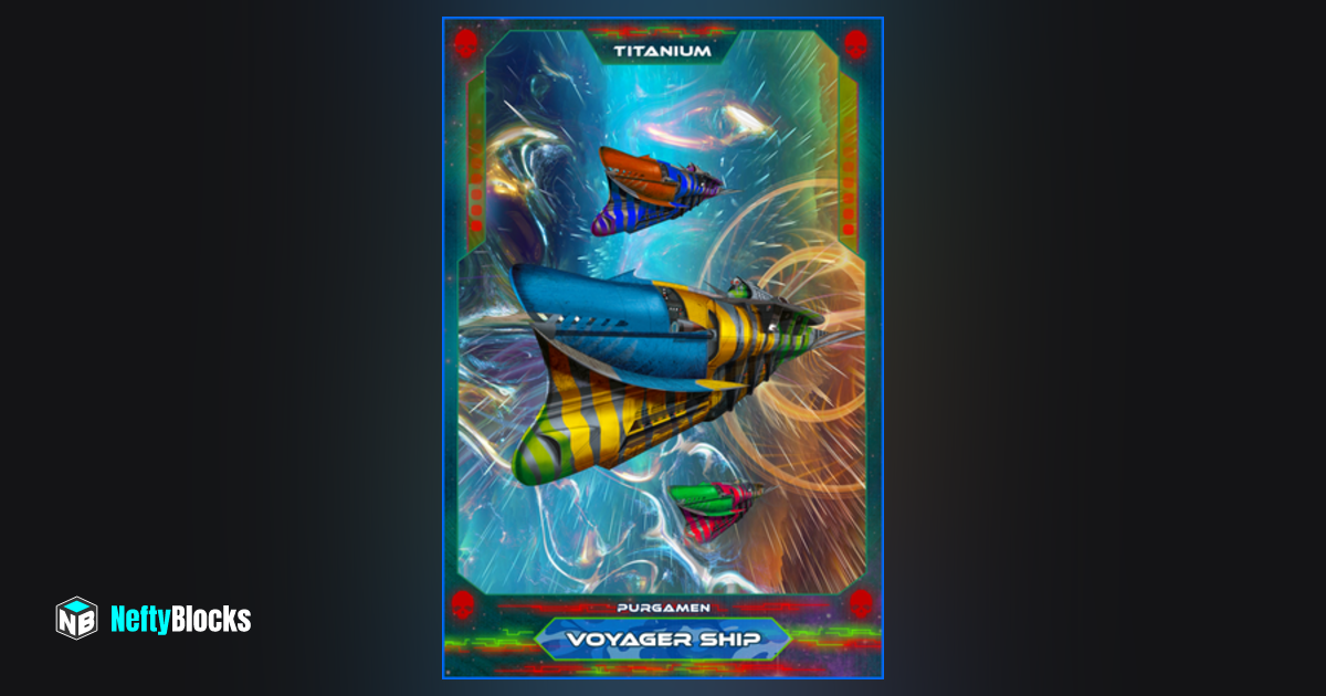 Voyager Ship #621 | NeftyBlocks | The #1 Trade to Earn NFT Marketplace ...