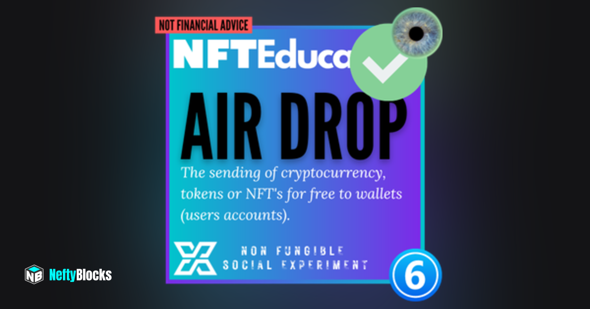 NFT Education 6 Air Drop - LEARNT | NeftyBlocks | The #1 Trade to Earn NFT Marketplace on WAX
