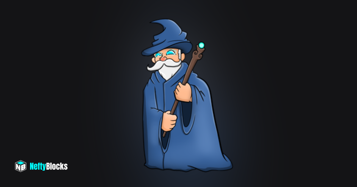 Mage Sticker #275 | NeftyBlocks | The #1 Trade to Earn NFT Marketplace ...