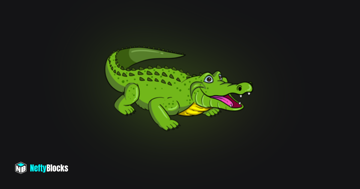 Alligator #47 | NeftyBlocks | The #1 Trade to Earn NFT Marketplace on WAX