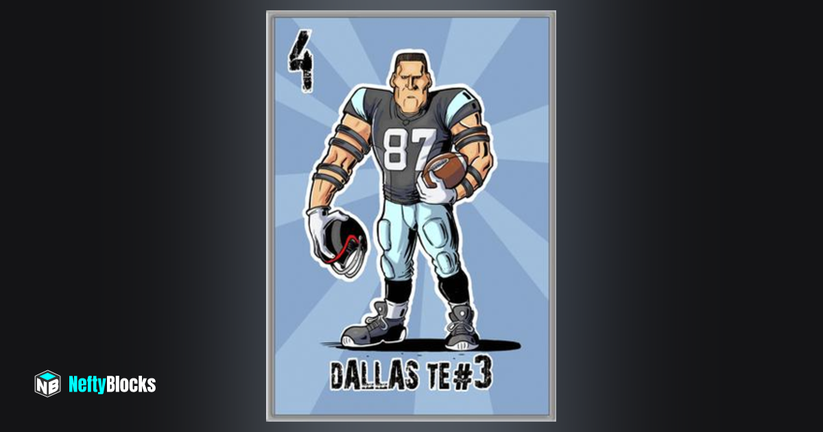 Dallas TE #3 #251 | NeftyBlocks | The #1 Trade to Earn NFT Marketplace ...