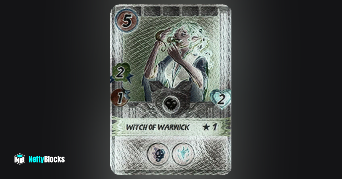 WITCH OF WARWICK #77 | NeftyBlocks | The #1 Trade to Earn NFT ...