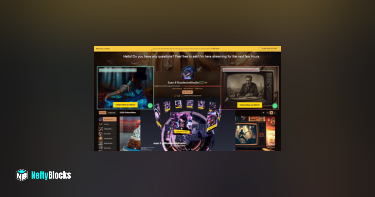 Live Streaming Creations by Juan S DuodecimStudio #2 #311 | NeftyBlocks ...