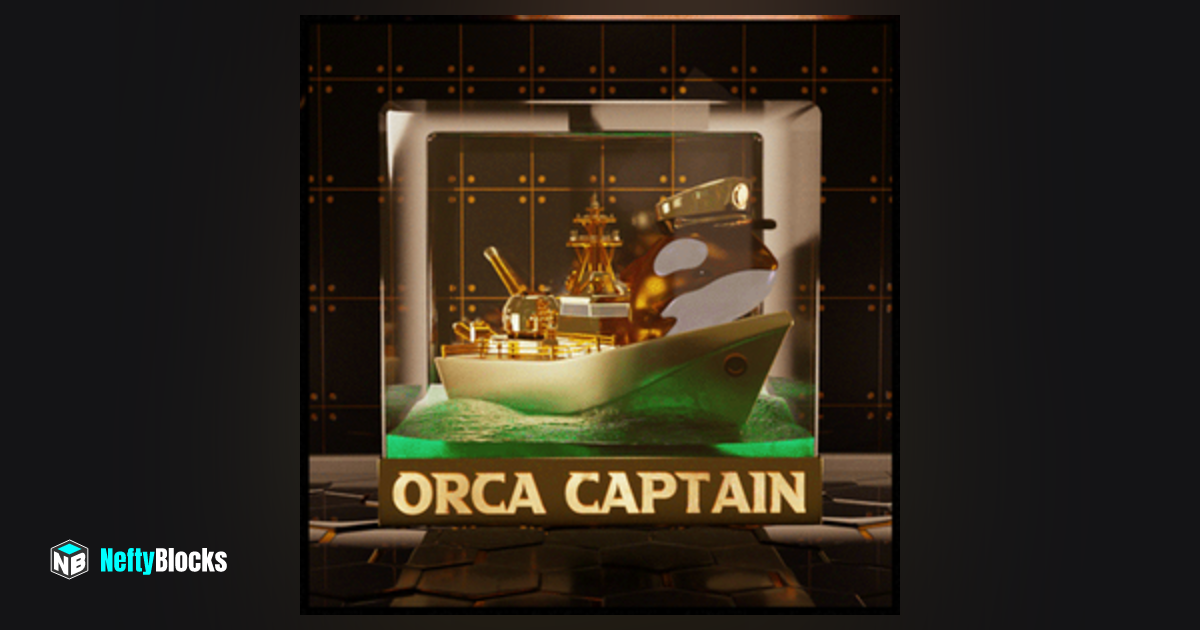 Royal Orca Captain #1 | NeftyBlocks | The #1 Trade to Earn NFT ...