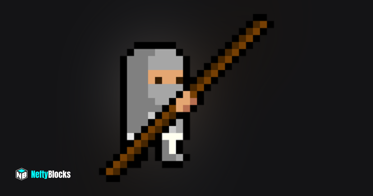 Waxel Ninja - Staff - Static #79 | NeftyBlocks | The #1 Trade to Earn ...