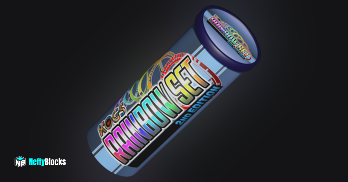 2nd Edition Uncommon Rainbow #123 | NeftyBlocks | The #1 Trade to Earn ...