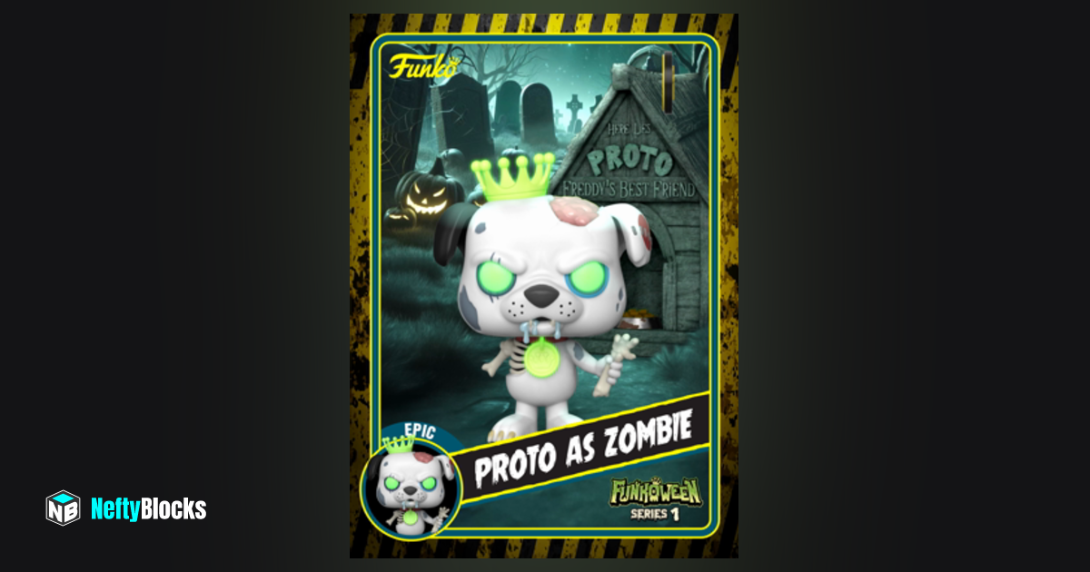 Proto As Zombie | NeftyBlocks | The #1 Trade to Earn NFT Marketplace on WAX