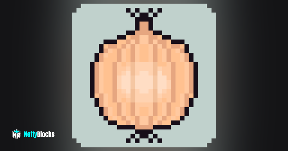 Onion #349 | NeftyBlocks | The #1 Trade to Earn NFT Marketplace on WAX