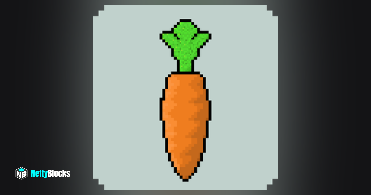 Carrot #368 | NeftyBlocks | The #1 Trade to Earn NFT Marketplace on WAX