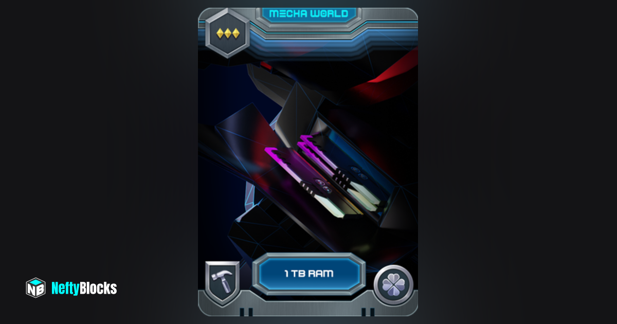 1 TB RAM | NeftyBlocks | The #1 Trade to Earn NFT Marketplace on WAX