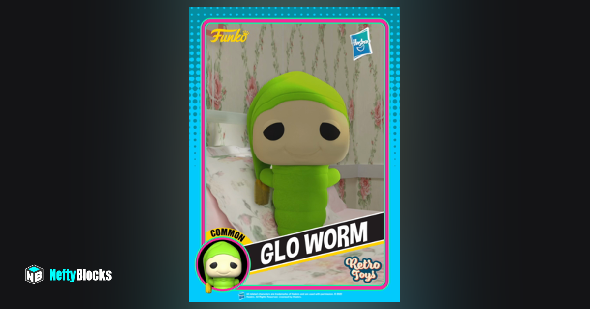 Glo Worm #1860 | NeftyBlocks | The #1 Trade to Earn NFT Marketplace on WAX