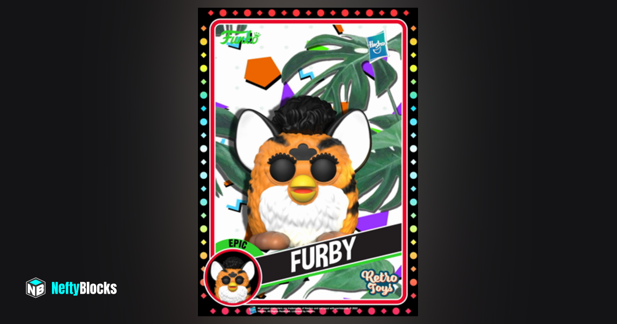 Furby #1559 | NeftyBlocks | The #1 Trade to Earn NFT Marketplace on WAX