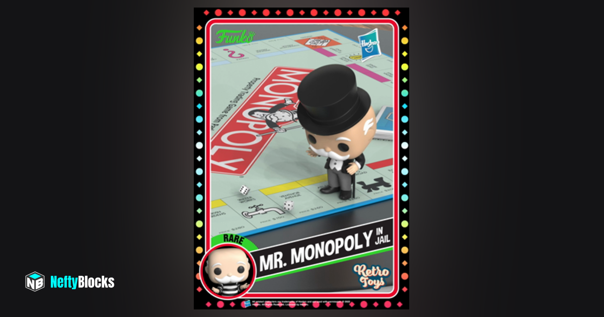 Mr. Monopoly In Jail #794 | NeftyBlocks | The #1 Trade to Earn NFT ...