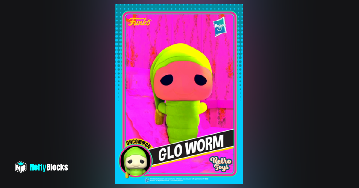 Glo Worm #2569 | NeftyBlocks | The #1 Trade to Earn NFT Marketplace on WAX