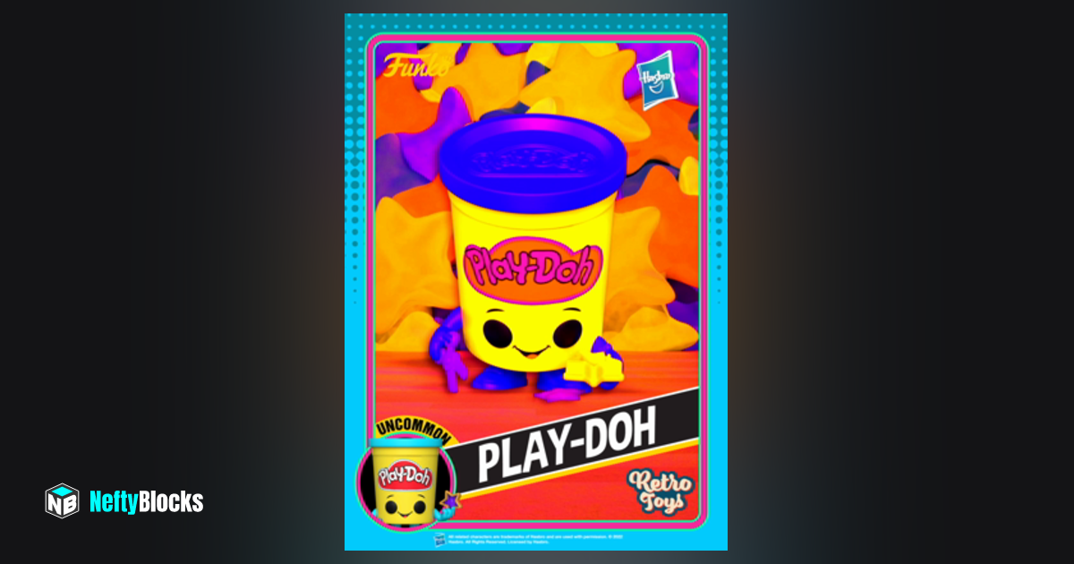 Play-Doh #821 | NeftyBlocks | The #1 Trade to Earn NFT Marketplace on WAX