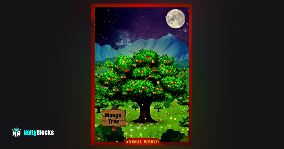 Mango Tree #1910 | NeftyBlocks | The #1 Trade to Earn NFT Marketplace ...