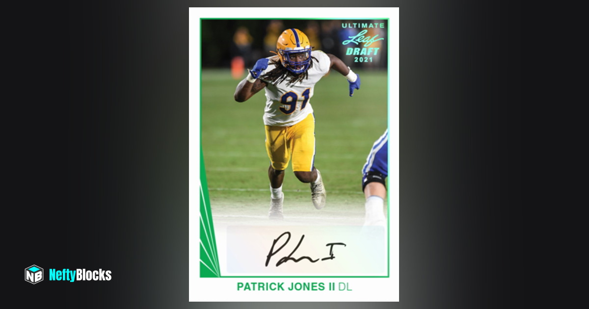 Patrick Jones II #19 | NeftyBlocks | The #1 Trade to Earn NFT ...