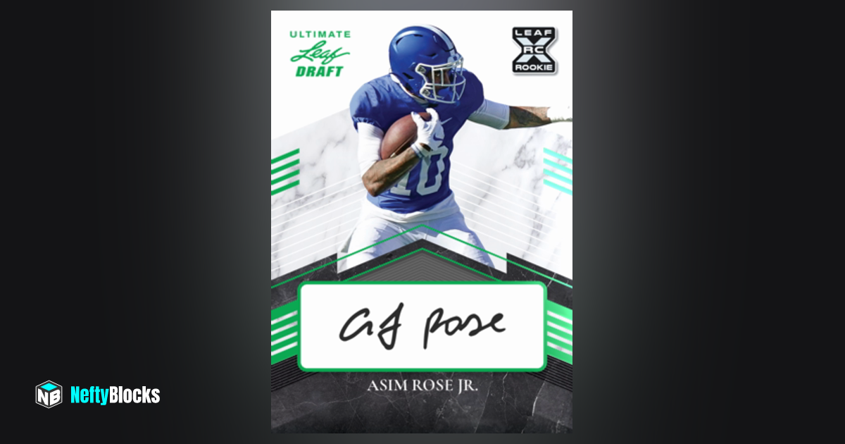 Asim Rose Jr. #8 | NeftyBlocks | The #1 Trade to Earn NFT Marketplace ...