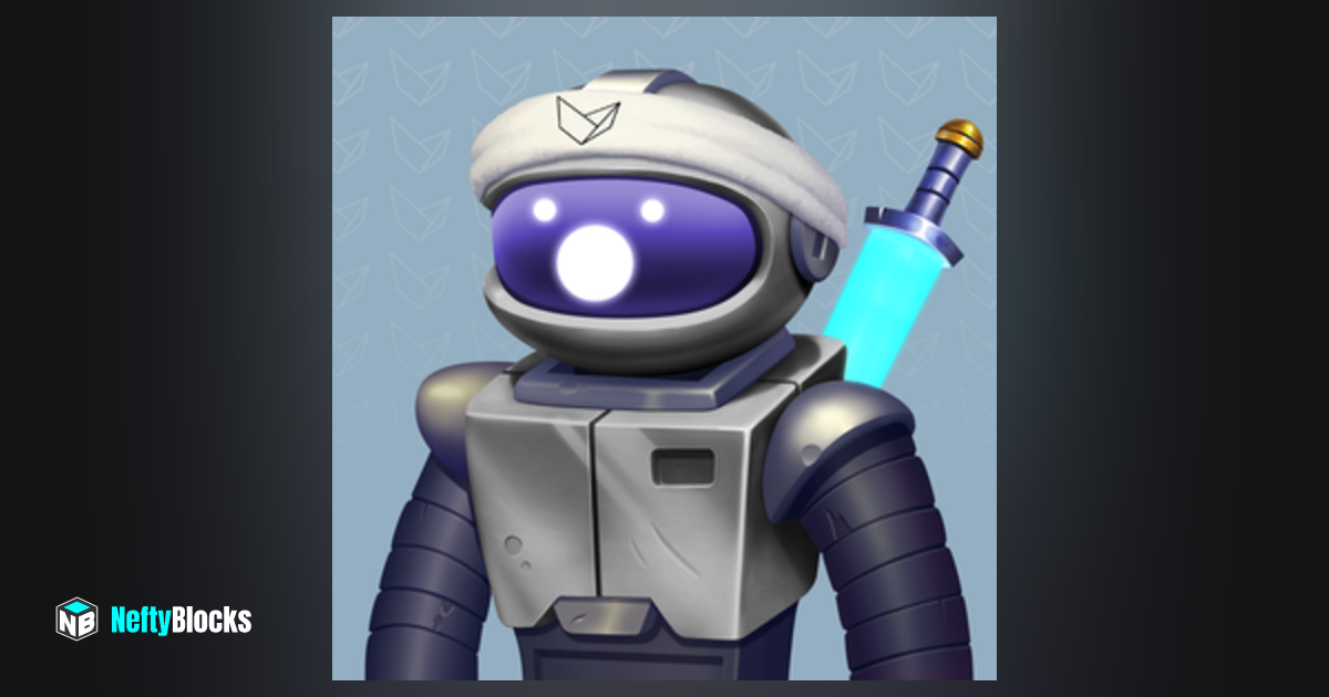 vBot #09898 | NeftyBlocks | The #1 Trade to Earn NFT Marketplace on WAX