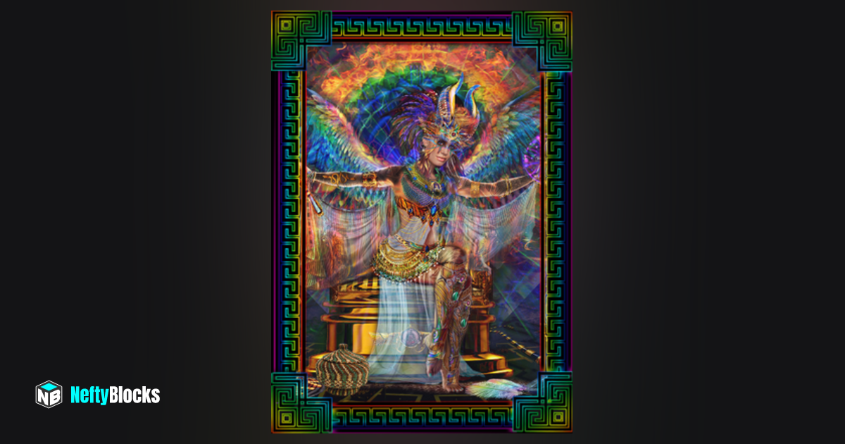 Isis V #33 | NeftyBlocks | The #1 Trade to Earn NFT Marketplace on WAX