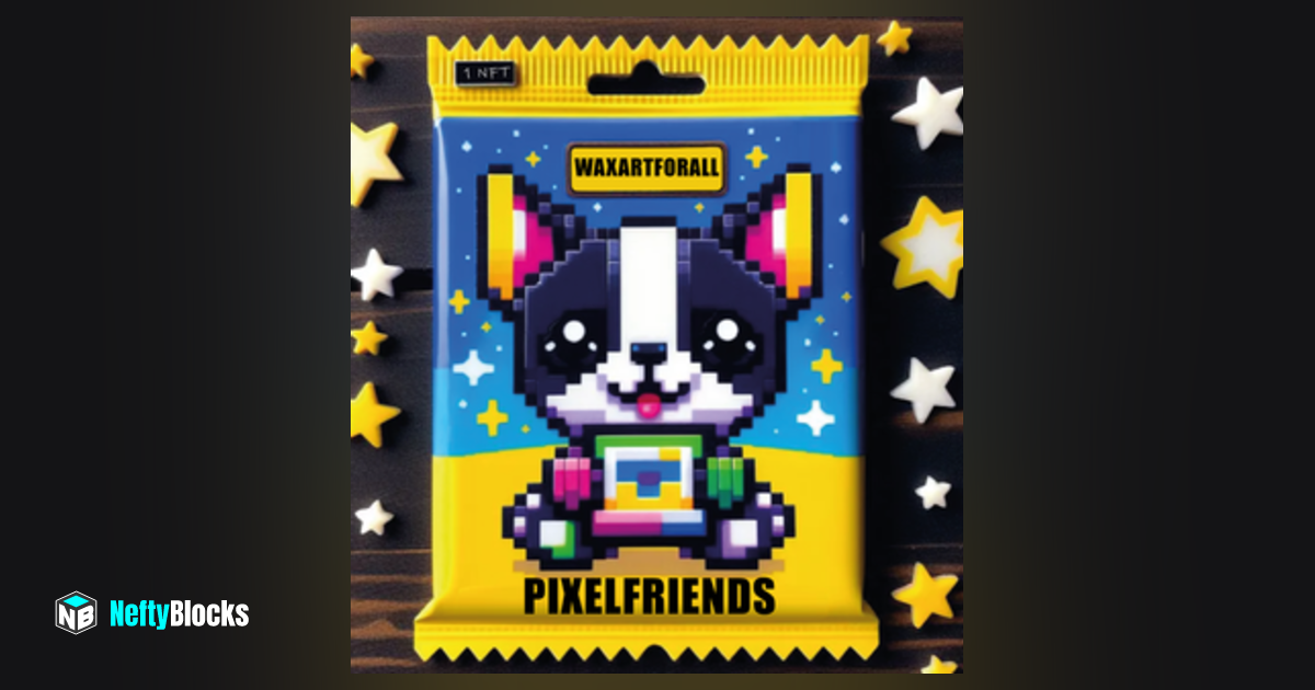 PixelFriends 1 pack #179 | NeftyBlocks | The #1 Trade to Earn NFT Marketplace on WAX