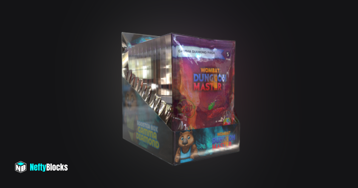 Booster Box Gamma Diamond | NeftyBlocks | The #1 Trade to Earn NFT ...