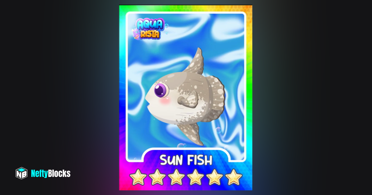Sunfish#06 | NeftyBlocks | The #1 Trade to Earn NFT Marketplace on WAX