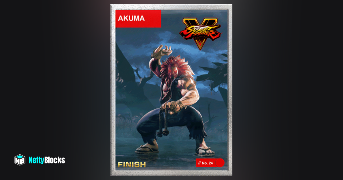 Akuma (Pwr: 1) #605 | NeftyBlocks | The #1 Trade to Earn NFT ...