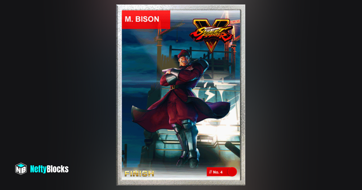 M. Bison (Pwr: 5) #306 | NeftyBlocks | The #1 Trade to Earn NFT ...