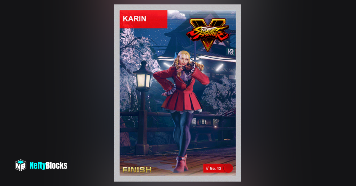 Karin (Pwr: 1) #2267 | NeftyBlocks | The #1 Trade to Earn NFT Marketplace on WAX