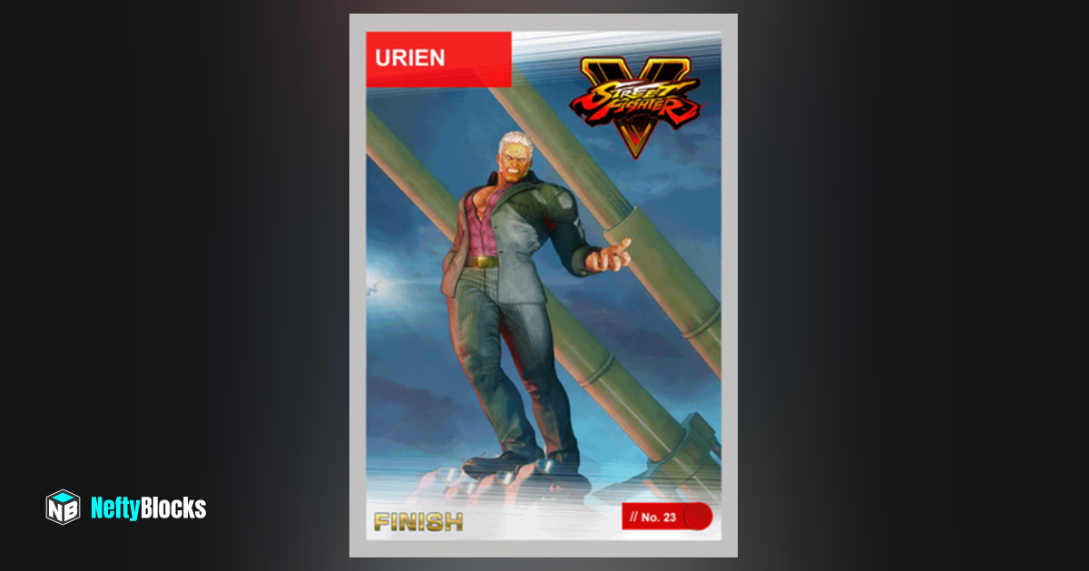 Urien (Pwr: 1) #1182 | NeftyBlocks | The #1 Trade to Earn NFT ...